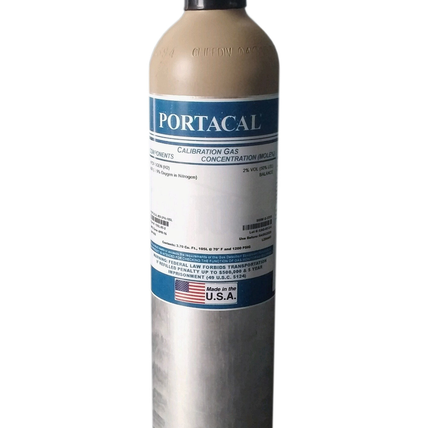 20.9% Oxygen (Zero Air) Calibration Gas | Instrument Depot